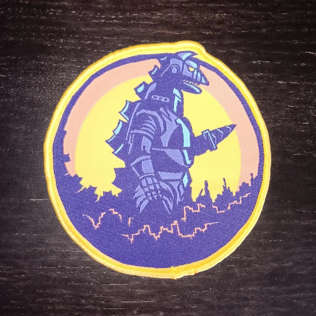 Mecha Lizard Kaiju Patch – Beat Street Records