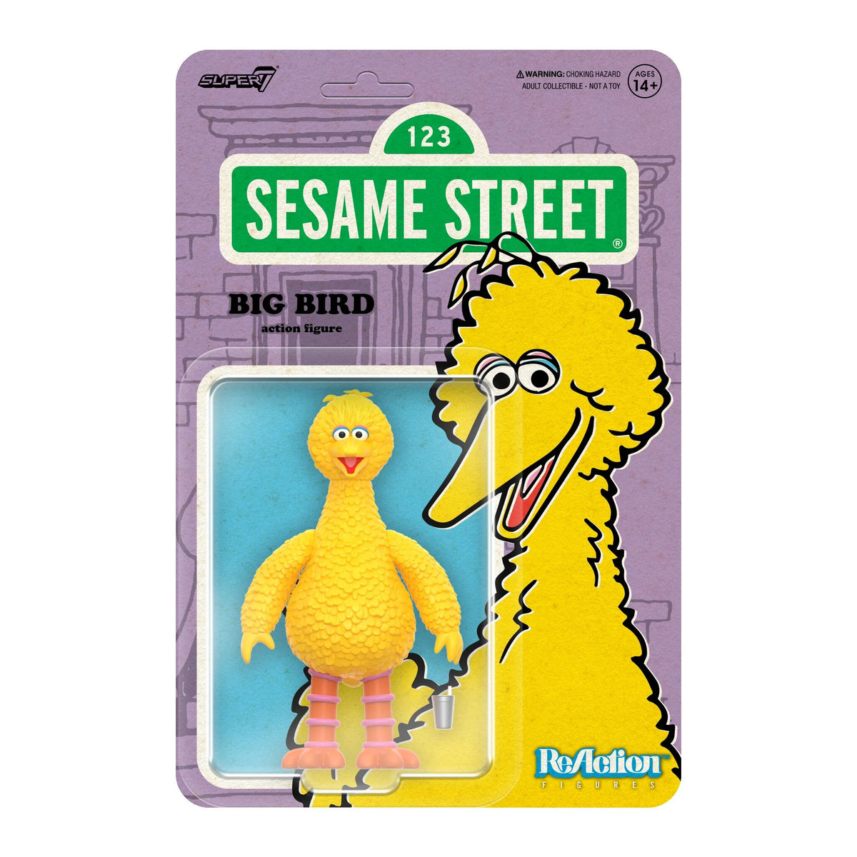 Sesame Street ReAction Figures Wave 3 Big Bird – Beat Street Records