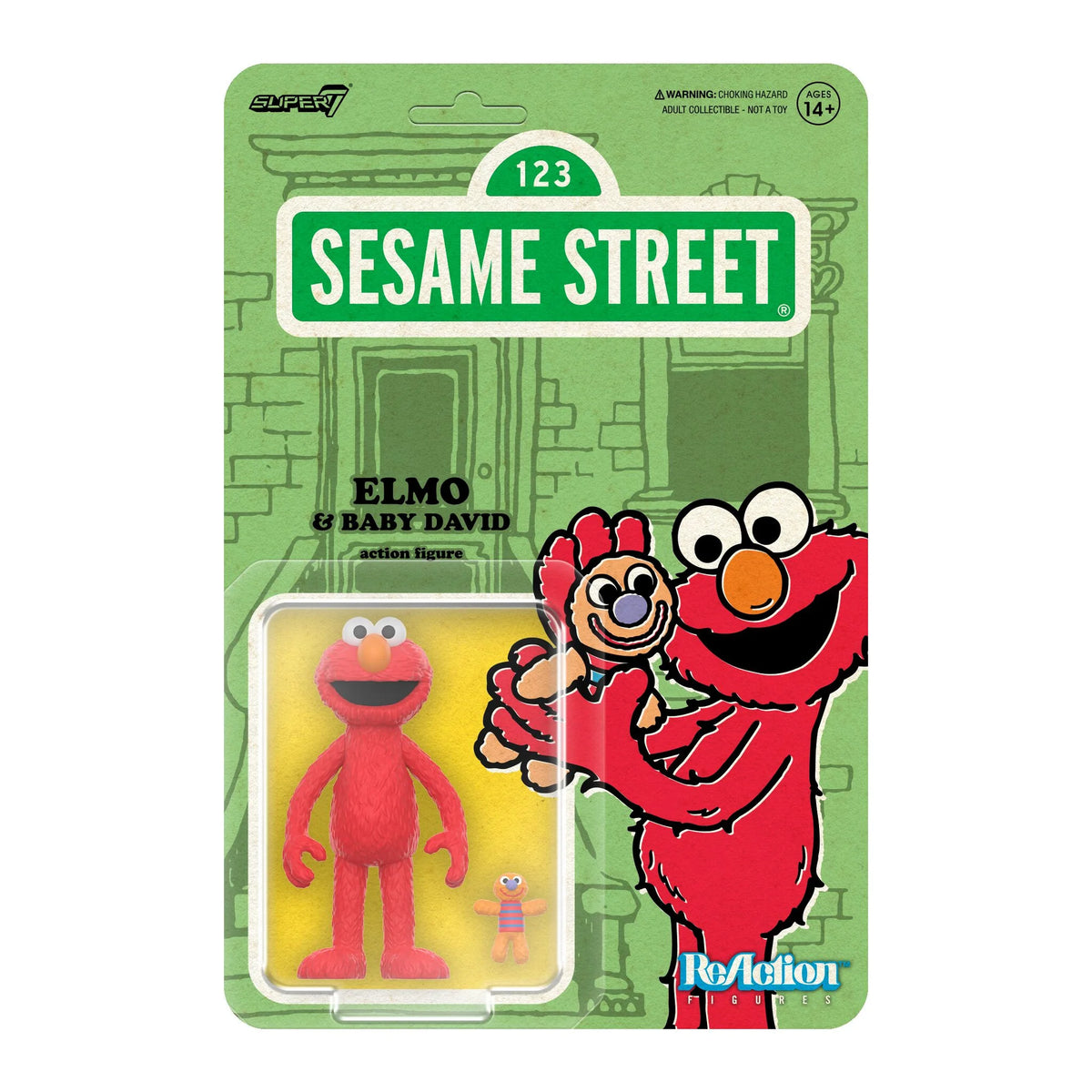Sesame Street ReAction Figures Wave 4 Elmo – Beat Street Records