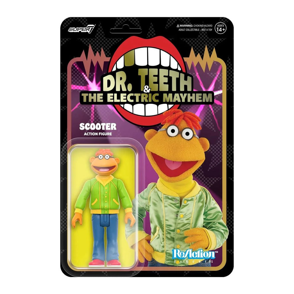 Muppets ReAction W1 Scooter- Dr Teeth & The Electric Mayhem Action Fig ...
